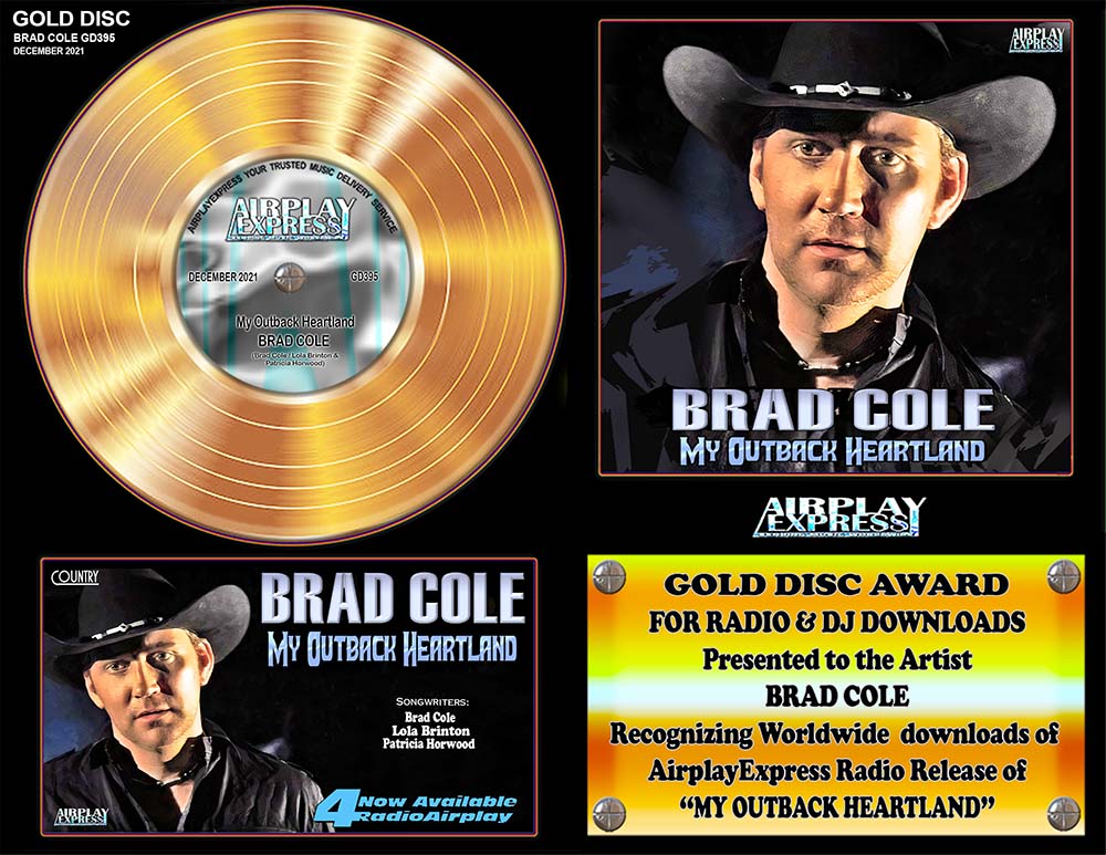 Artist Awards Brad Cole – Airplay Express