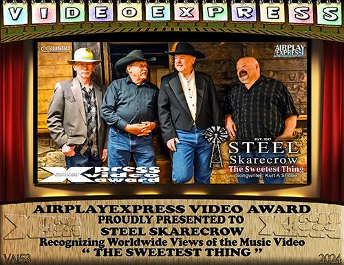 Artist Awards Steel Skarecrow | Airplay Express